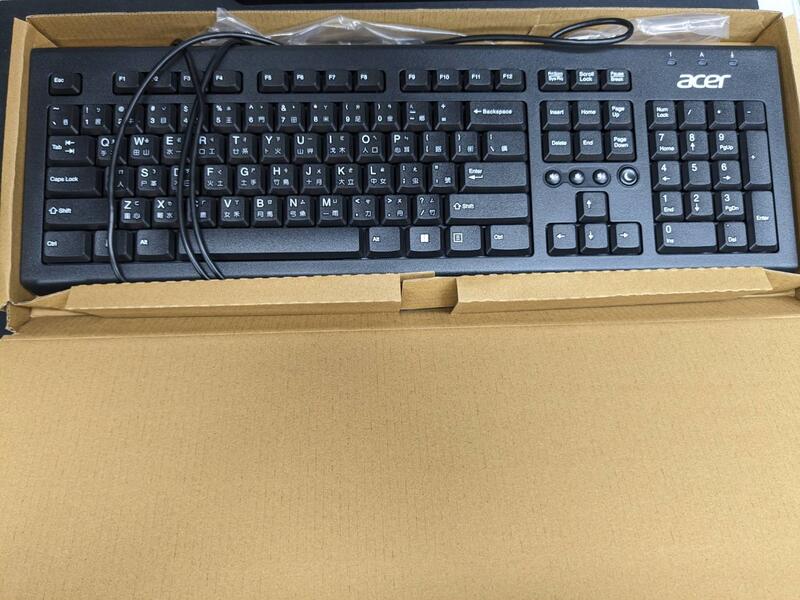 宏碁ACER原廠 PR1101V有線鍵盤 | 露天市集 | 全台最大的網路購物市集