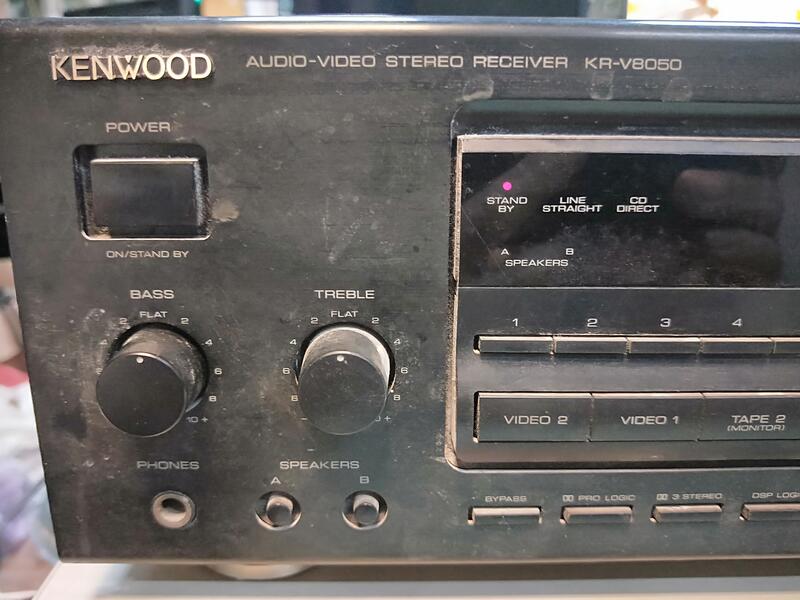 (董)故障品~KENWOOD KR-V8050 綄合擴大機~可過電無動作/自行清潔/重12公斤~ | 露天市集 | 全台最大的網路購物市集