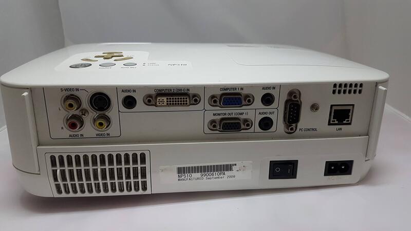 【無休】二手出清 NEC 恩益喜 NP510 LCD 液晶投影機 3000流明 【燈泡壽命可達5000小時】 | 露天市集 | 全台最大的網路購物市集