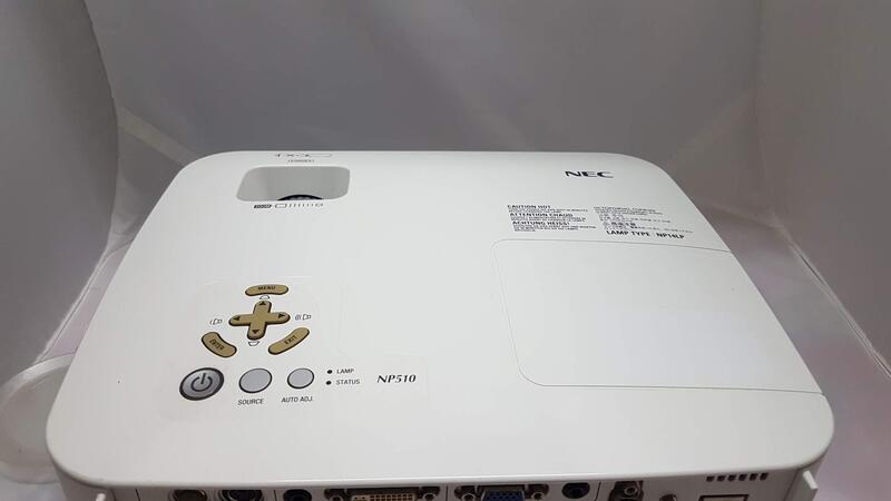 【無休】二手出清 NEC 恩益喜 NP510 LCD 液晶投影機 3000流明 【燈泡壽命可達5000小時】 | 露天市集 | 全台最大的網路購物市集