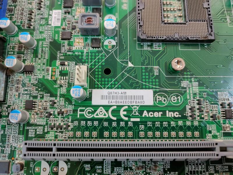 宏碁 ACER Q87H3-AM Q87 晶片 LGA 1150 M-ATX 主機板 | 露天市集 | 全台最大的網路購物市集