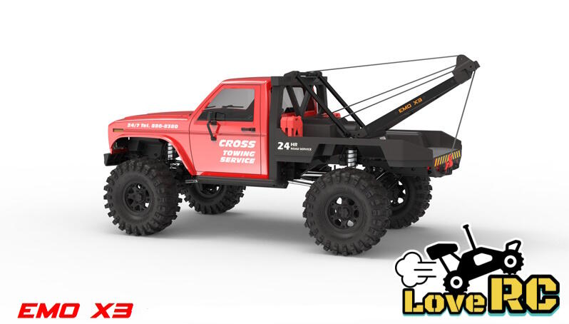 《愛RC》CROSSRC 1/8 EMO X3 大老虎 RTR攀岩車 | 露天市集 | 全台最大的網路購物市集