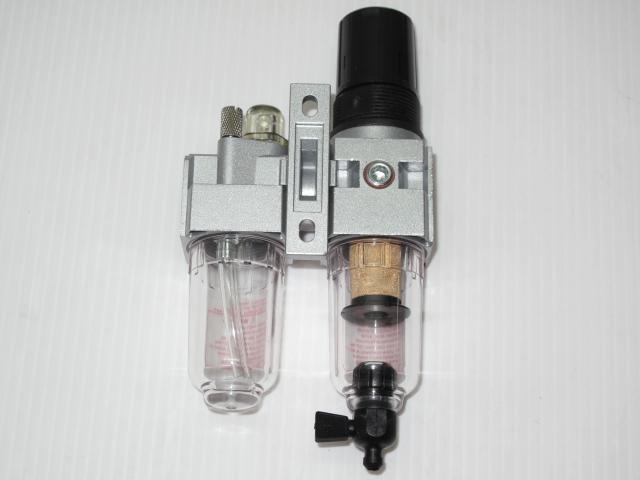 含稅【新宇電動五金行】台灣製造 THB 迷你三點組合 FRL-202 調壓+濾水+給油 濾水器 調壓閥 給油器！(特價) | 露天市集 | 全台最大的網路購物市集