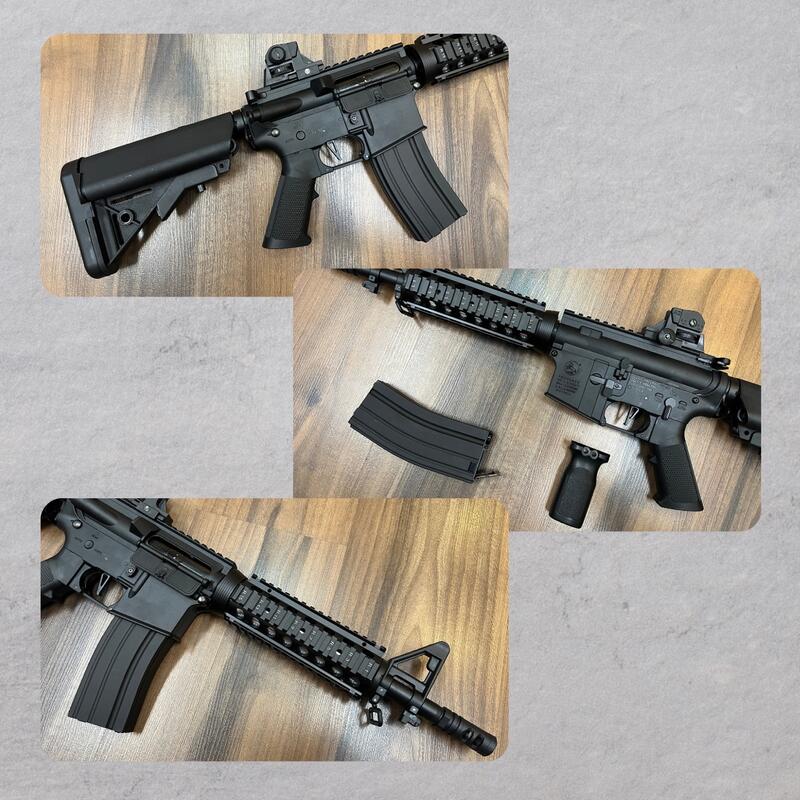 【炙哥】FJS M4CQB M4 電動水彈槍 快拆彈簧 換1.3初速近100M/S 金齒 聯動回膛 空掛 生存遊戲 玩具 | 露天市集 | 全台最大的網路購物市集
