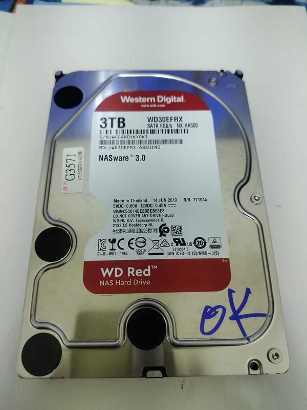 WD 3.5寸3TB硬碟.. 健康狀況良好 Hdd掃描無壞軌.無警告. DISK OK.保固一個月.. | 露天市集 | 全台最大的網路購物市集