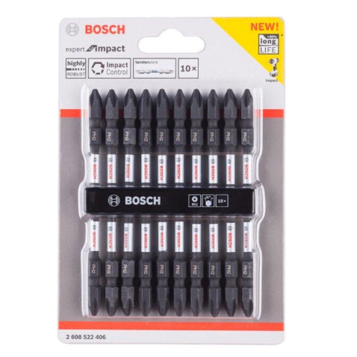 [工具潮流] BOSCH 博世 黑色專業用 高扭力PH2洩力起子頭 起子機 電鑽 總長110mm 2608522406 | 露天市集 | 全台 ...