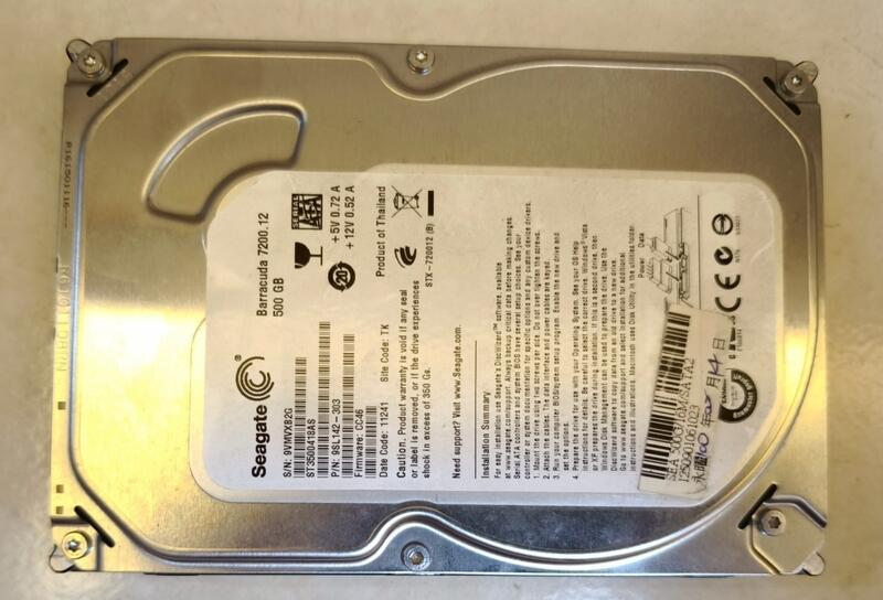 Seagate-500G_SATA介面_ST3500418AS_有測試圖有真相-(經嚴密測試.無壞軌) | 露天市集 | 全台最大的網路購物市集