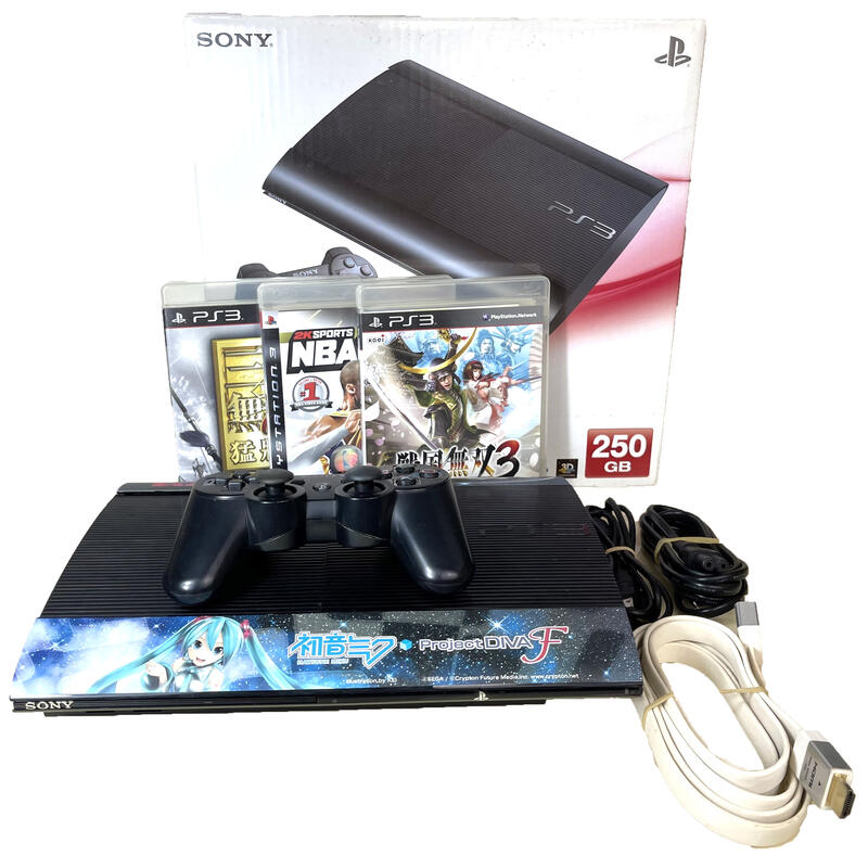 【PS3主機】 機況良好4007B型 250G 木炭黑色 薄型滑蓋式 【中古二手商品】台中星光電玩 | 露天市集 | 全台最大的網路購物市集