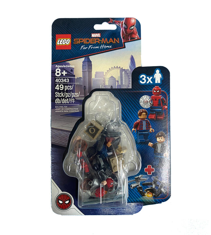 【LEGO】樂高・40343・蜘蛛人・離家日・Spider-Man・漫威 超級英雄・Far From Home・已絕版 | 露天市集 | 全台 ...