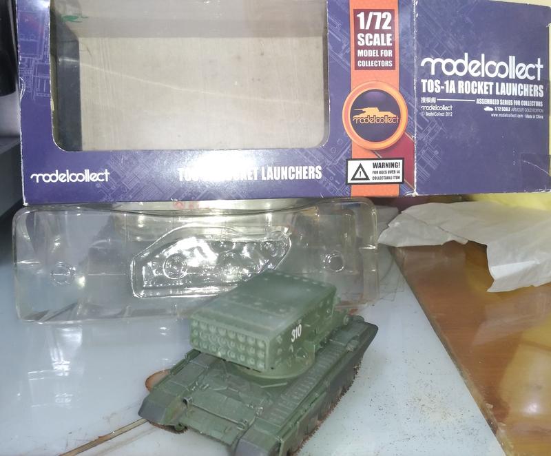 Modelcollect TOS-1A rocket launchers自走火箭炮 | 露天市集 | 全台最大的網路購物市集