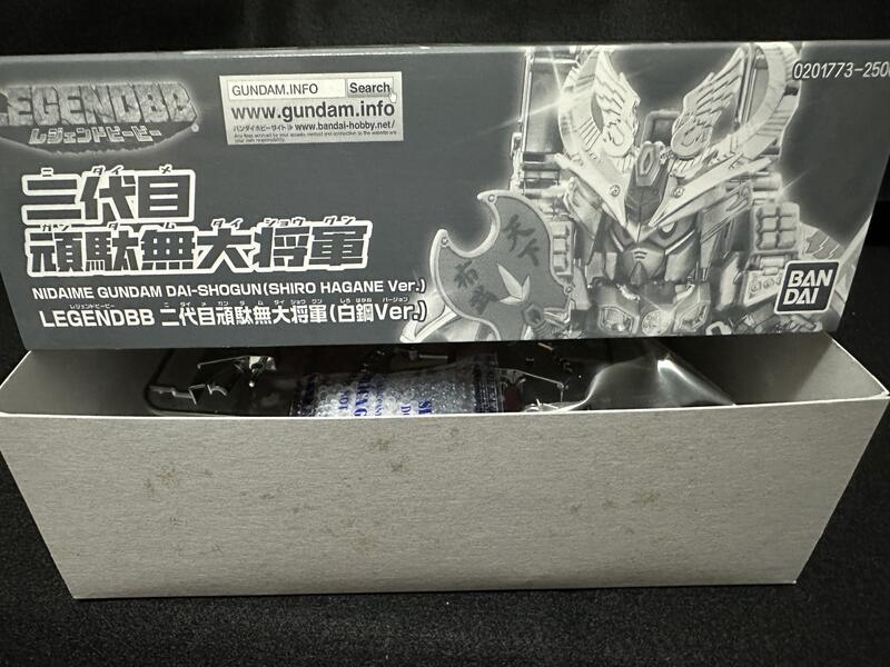 任兩件免運或面交折價~PB限定 LEGENDBB SD戰國傳 二代目頑駄無大將軍 白鋼Ver | 露天市集 | 全台最大的網路購物市集