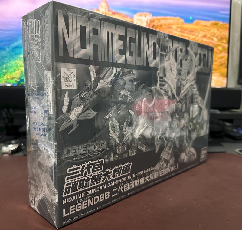 任兩件免運或面交折價~PB限定 LEGENDBB SD戰國傳 二代目頑駄無大將軍 白鋼Ver | 露天市集 | 全台最大的網路購物市集