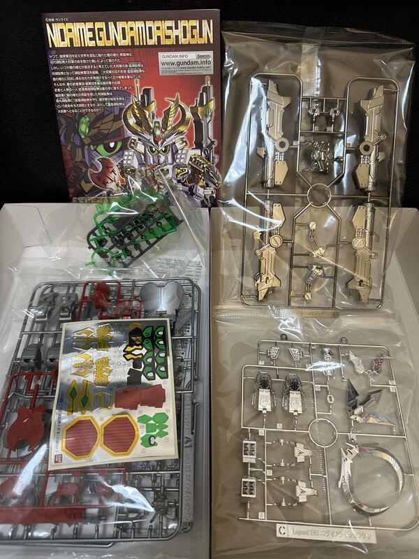 任兩件免運或面交折價~PB限定 LEGENDBB SD戰國傳 二代目頑駄無大將軍 白鋼Ver | 露天市集 | 全台最大的網路購物市集