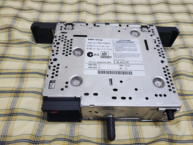 故障零件機(無測試)，外觀完整品相不錯的:BMW CD53 E39/53，原廠汽車CD音響主機。研究價600元。 | 露天市集 | 全台最大的 ...