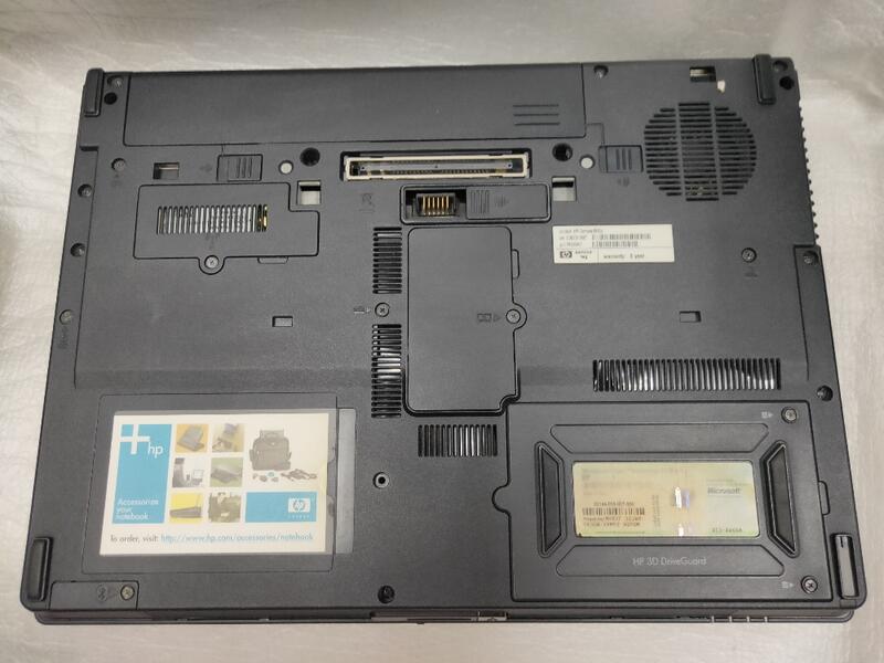 【電腦零件補給站】HP Compaq 6910p 雙核心14吋筆記型電腦 Windows XP "現貨 | 露天市集 | 全台最大的網路購物市集