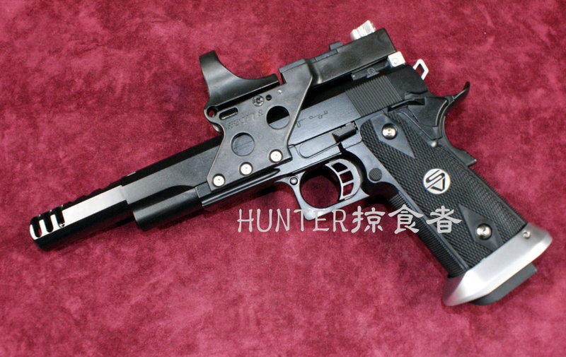 【Hunter】全新SV INFINITY全金屬100%仿真30條深刻印IPSC瓦斯BB槍~黑色~預訂 | 露天市集 | 全台最大的網路購物市集