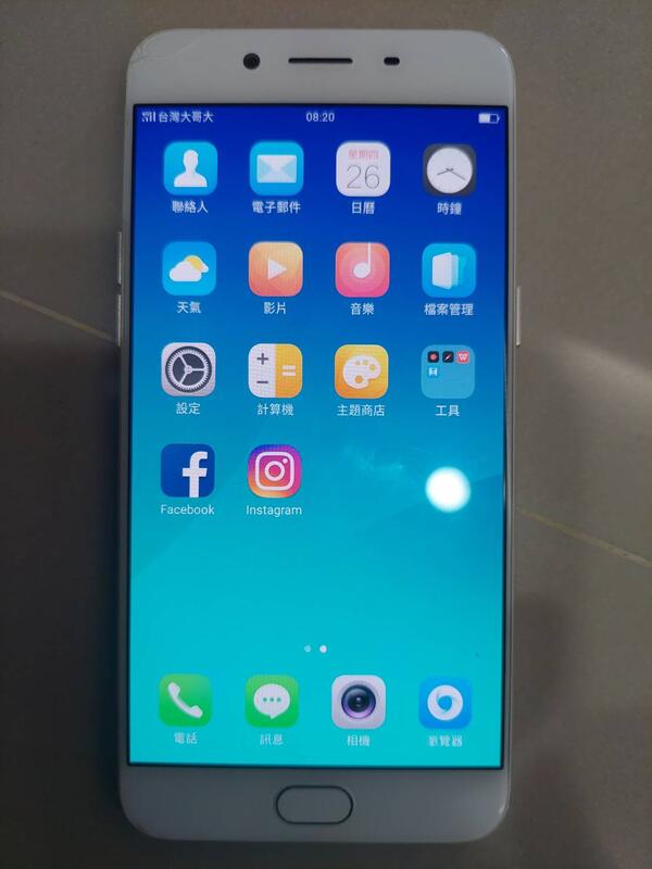 全新手機 OPPO R9TM (R7323) 4+32GB 黑 上方不慎裂了 | 露天市集 | 全台最大的網路購物市集