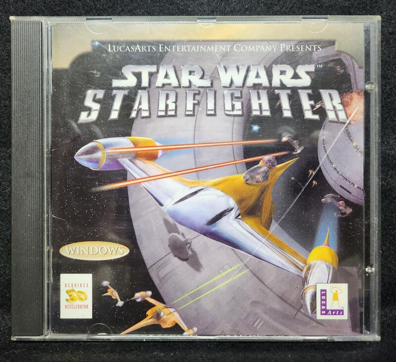 [PC Game] Starfighter Star Wars 星際大戰 Lucas Arts英文手冊、安裝無須序號 | 露天市集 | 全台最大的網路購物市集
