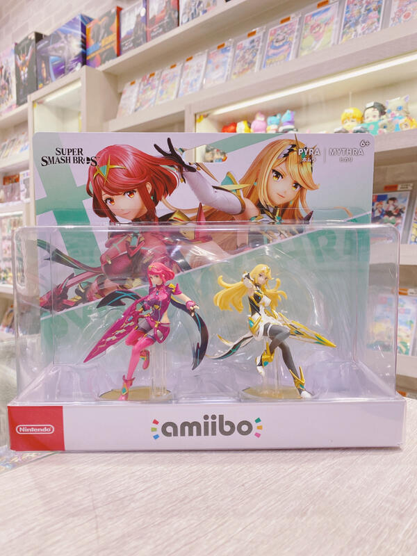 有間電玩 NS Switch AMIIBO 異度神劍 PYRA&MYTHRA 光 焰 | 露天市集 | 全台最大的網路購物市集