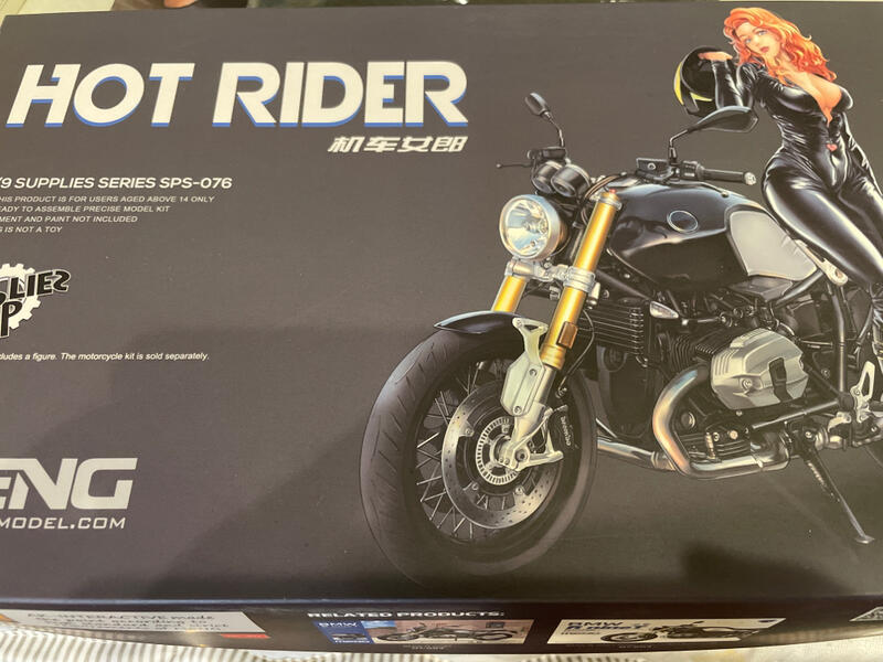*免運* 1/9 Meng Hot Rider 機車女郎 | 露天市集 | 全台最大的網路購物市集