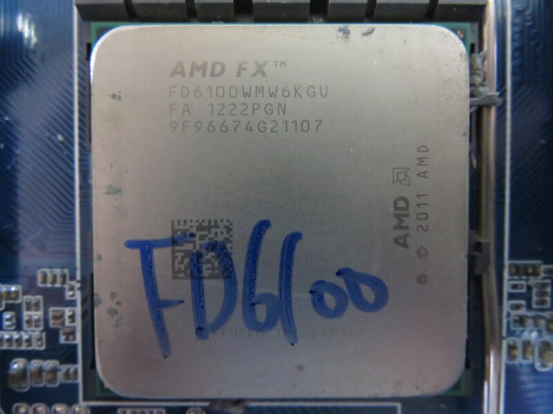 C.AMD CPU-AMD FX-6100 六核心3.3G FD6100WMW6KGU 堆土機 直購價100 | 露天市集 | 全台最大的網路購物市集