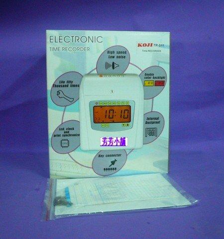 KOJI TR-511微電腦打卡鐘TR511螢幕變色六欄大卡TR 511停電可打卡.送卡片1包 | 露天市集 | 全台最大的網路購物市集
