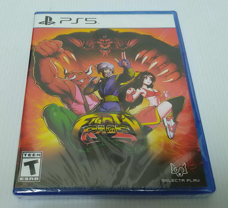 [現貨]PS5戰鬥狂怒Fight'N Rage(支援中文)5週年版(一般版) 全新未拆 類似怒之鐵拳、街頭快打 | 露天市集 | 全台最大的 ...
