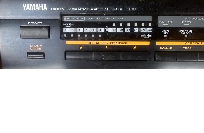 優惠不退市面稀少復古Yamaha Karaoke Mixer KP-300 混音(上電有反應但功能未測試當收藏/裝飾品) | 露天市集 | 全 ...