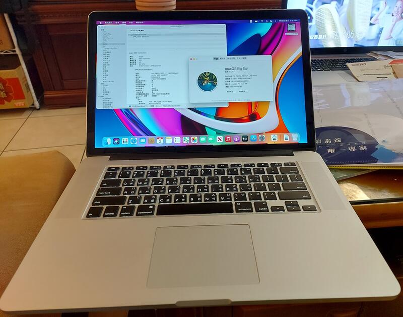 MacbookPro A1398 Retina-15"/2K面板/i7-2.3g/16g記憶體/SSD 512g | 露天市集 | 全台最大的 ...