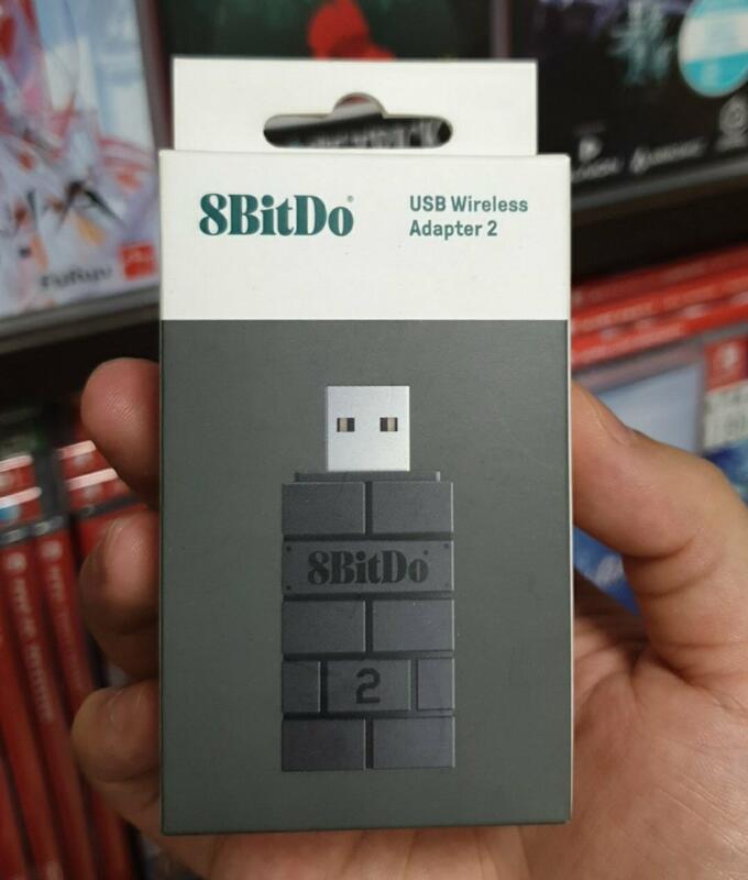 【全新現貨】NS Switch遊戲週邊 八位堂 8Bitdo USB無線接收器 2代 無線手把轉接器 黑磚 2代 | 露天市集 | 全台最大的網路購物市集