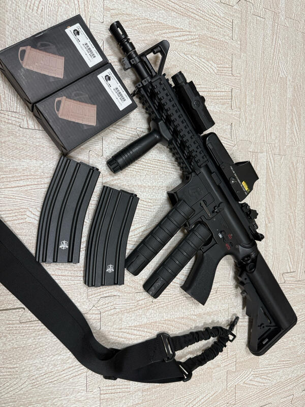 M4全金屬電動槍（mk18怪怪marui we vfc G17 P320 mws ris G&G MP5 LCT mp7 | 露天市集 | 全台最大的網路購物市集