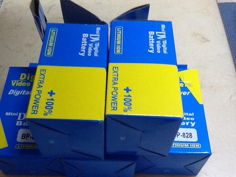 Mini DV Digital Video Battery BP-828 LITHIUM ION CANON 相容電池 | 露天市集 | 全台 ...