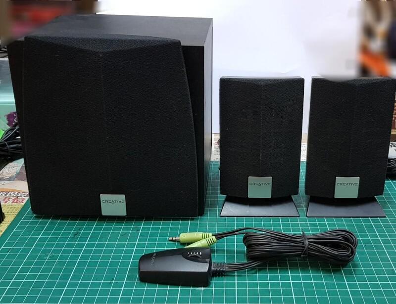 Creative Inspire 2.1 2500 三件式多媒體喇叭 已無盒裝.圖片示意 | 露天市集 | 全台最大的網路購物市集