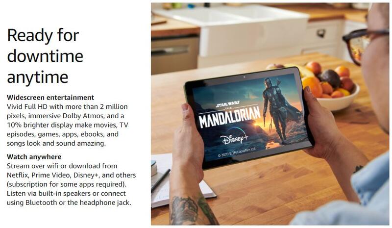 台灣保固美國亞馬遜Amazon All-New Fire HD 10吋11代2021 32GB平板電腦電子書Kindle | 露天市集 | 全 ...