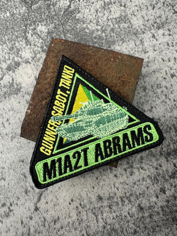 Gunner, Sabot, Tank「M1A2T Abrams」臂章，採特殊紫外線反光繡線，數量稀有請把握 | 露天市集 | 全台最大的網路購物市集