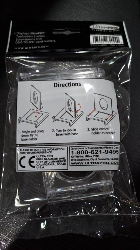 【CMG】周邊 Ultra Pro 單卡展示 立架 大小 卡夾適用 蒐集卡 卡包展示 #82022 | 露天市集 | 全台最大的網路購物市集