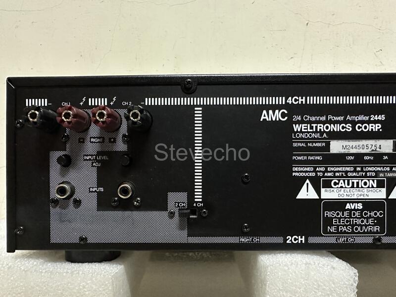 英國 AMC 2445 後級擴大機 2/4通道 使用1年多~ | 露天市集 | 全台最大的網路購物市集