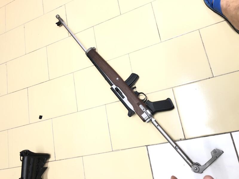 【槍工坊】超猛客製化 Samson B-TM .22 真品實木卡賓托+KJ KC02 完美成槍 Mini-14 | 露天市集 | 全台最大的 ...