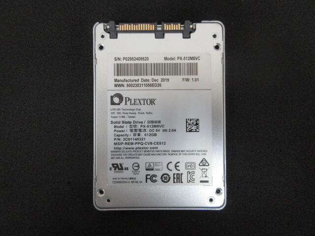 PLEXTOR 2.5 SSD 512GB SATA 固態硬碟 PX-512M8VC | 露天市集 | 全台最大的網路購物市集