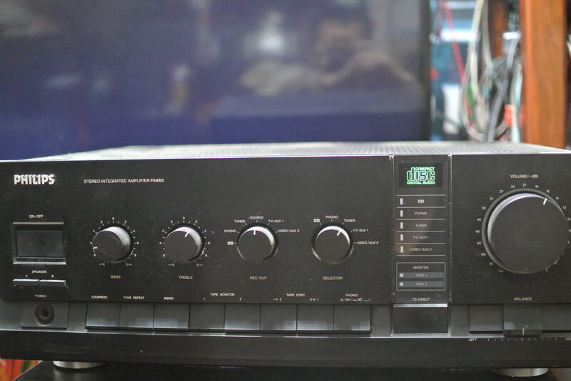 老件 飛利浦Philips FA-960(100W 8Ω)綜合擴大機 同Grundig A9000 | 露天市集 | 全台最大的網路購物市集