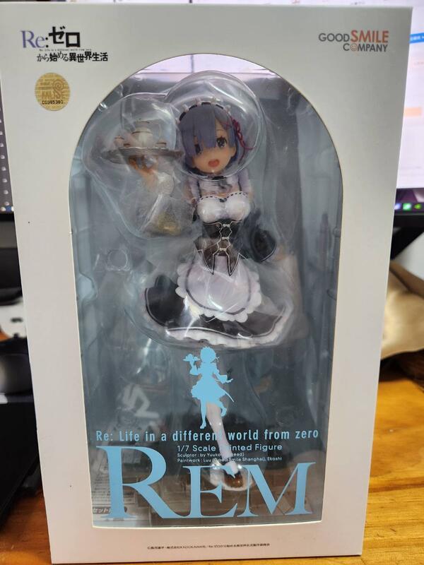 日版 Re:從零開始的異世界生活 GSC 雷姆 女僕 1/7 PVC 完成品 | 露天市集 | 全台最大的網路購物市集