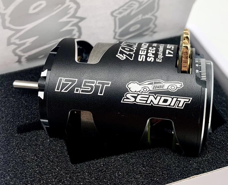 【萬板】ZOMBIE M-TZ-SDTSP SENDIT 17.5T 1/10最新電車有感無刷競賽馬達 | 露天市集 | 全台最大的網路購物市集