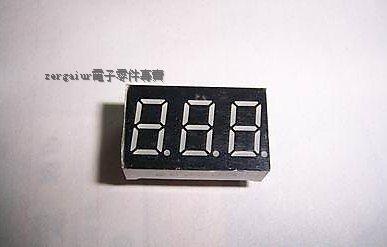 [已含稅][已含稅] 0.36英寸三位高亮紅色七段顯示器 3361AS(共陰） | 露天市集 | 全台最大的網路購物市集