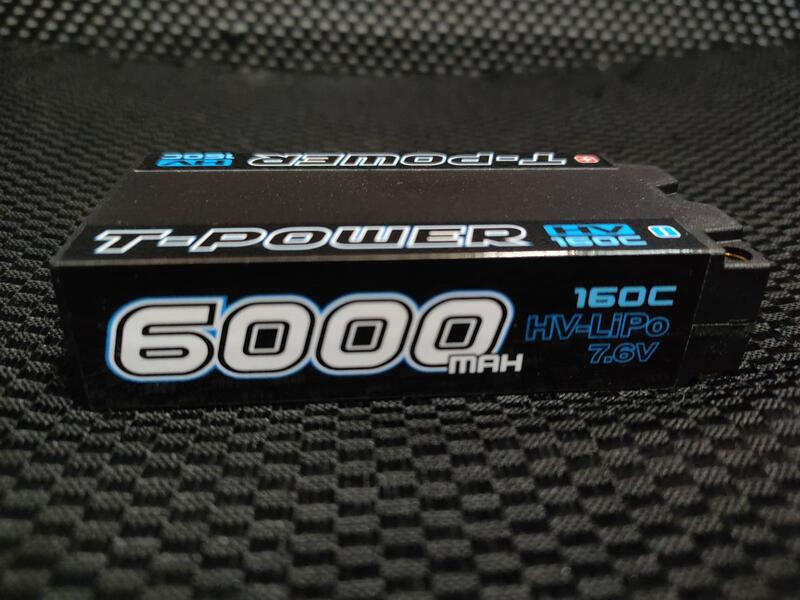 【泰德】T-POWER 6000 2S 7.6V 160c Ultra LCG LiPo HV 高壓短薄版 | 露天市集 | 全台最大的網路購物市集