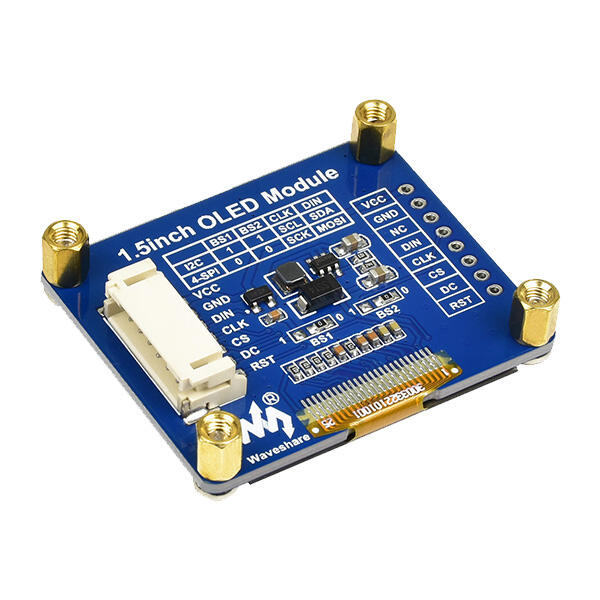 iCShop 1.5吋 OLED 顯示螢幕 128×128 白色 SSD1327 SPI I2C 36803170002 | 露天市集 | 全 ...