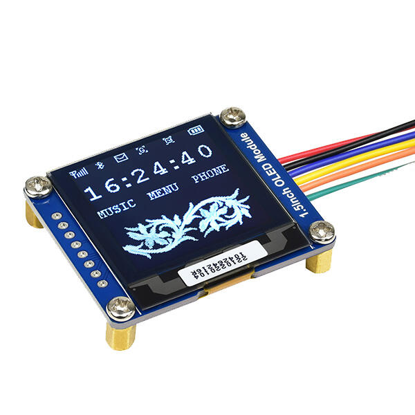 iCShop 1.5吋 OLED 顯示螢幕 128×128 白色 SSD1327 SPI I2C 36803170002 | 露天市集 | 全 ...