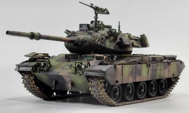 (代售~接單訂作) 國軍 1/35 M41D 輕戰車 (玻璃/壓克力框另購~) | 露天市集 | 全台最大的網路購物市集