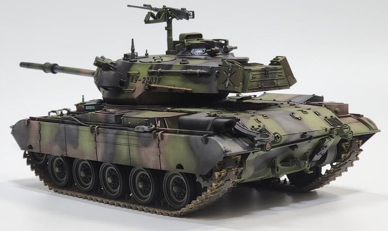 (代售~接單訂作) 國軍 1/35 M41D 輕戰車 (玻璃/壓克力框另購~) | 露天市集 | 全台最大的網路購物市集