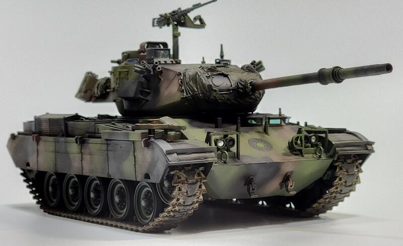 (代售~接單訂作) 國軍 1/35 M41D 輕戰車 (玻璃/壓克力框另購~) | 露天市集 | 全台最大的網路購物市集