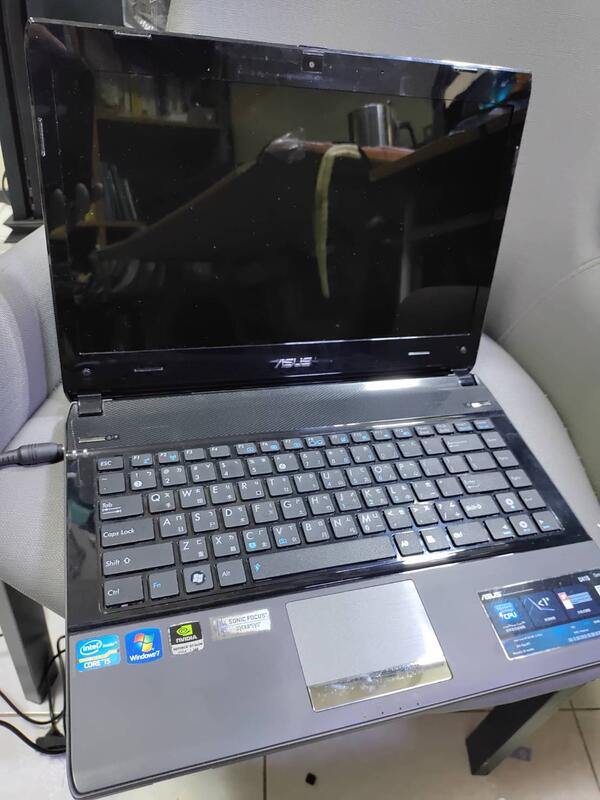 零件機 報帳機 可過電 14吋大螢筆電 華碩 ASUS u41S u41SV i5 cpu書房 | 露天市集 | 全台最大的網路購物市集